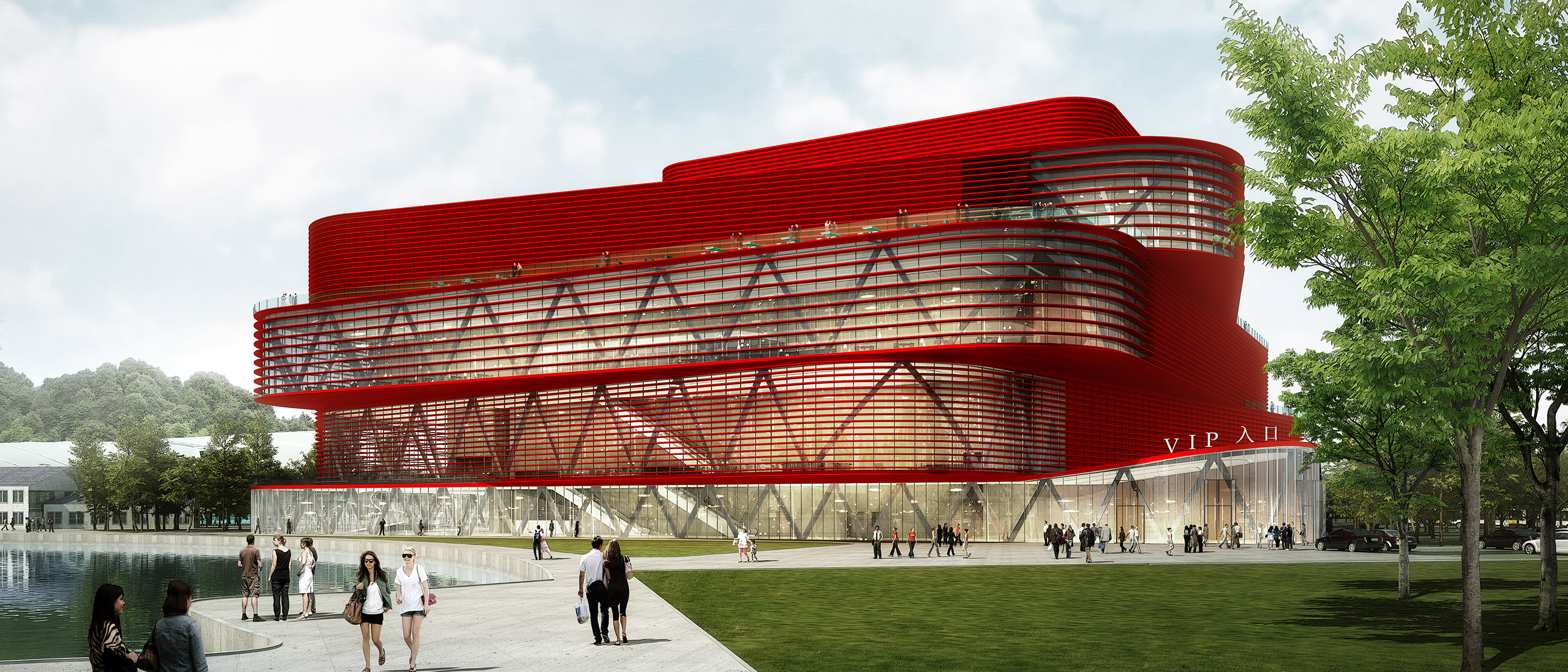 Explorations Architecture | Salle de spectacle de Wuxi