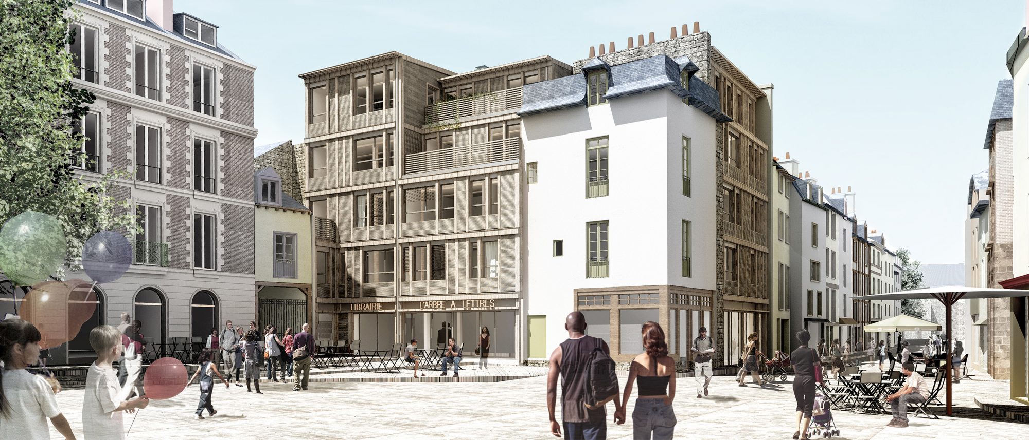 Explorations Architecture | Logements “ Îlot Saint Michel